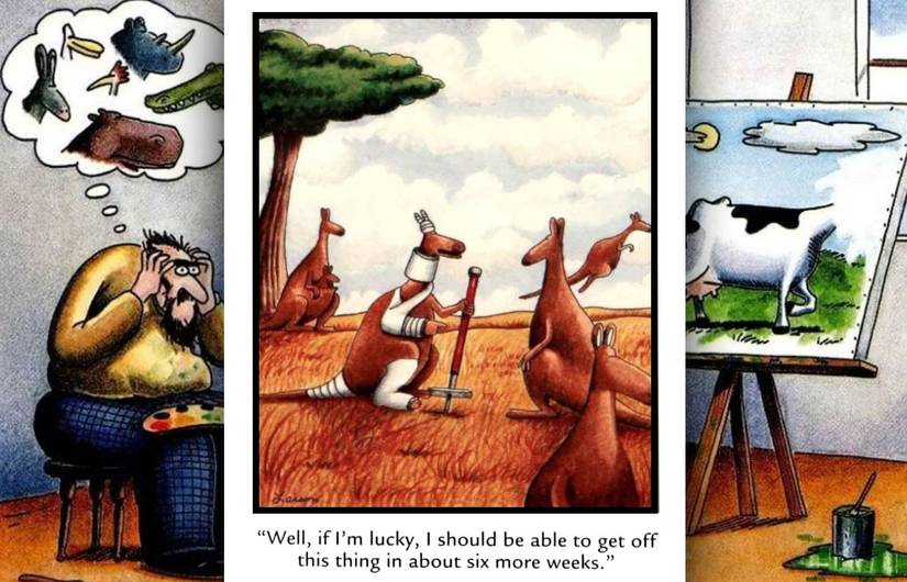 10 Funniest Far Side Comics Starring Kangaroos