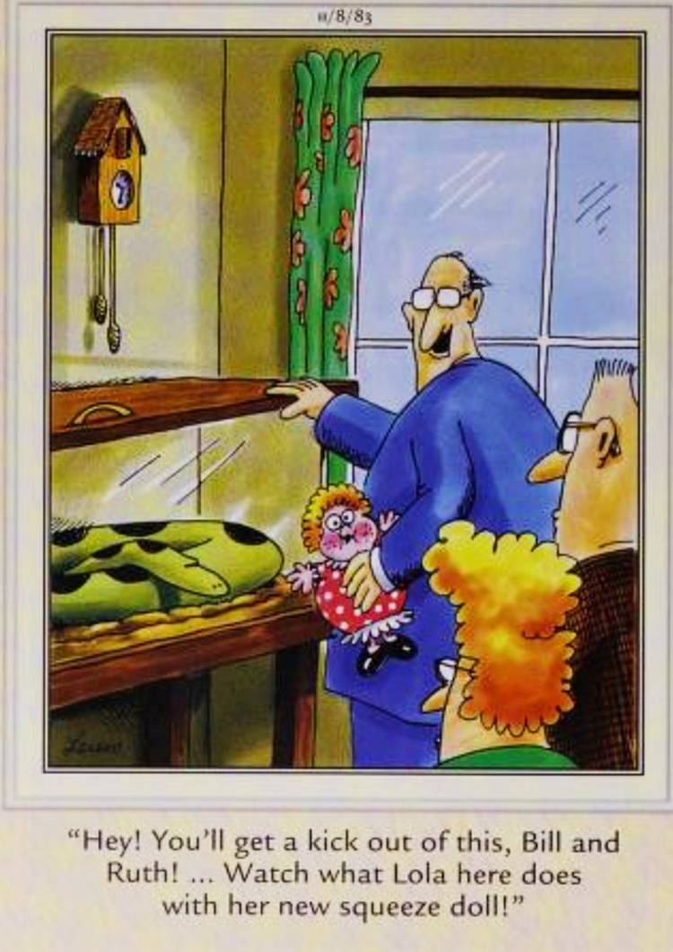 10 Hilarious Far Side Comics From 1983 That Helped Make Gary Larson Famous