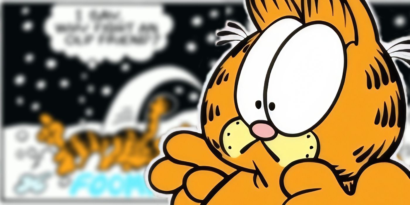 Garfield Sad Comic