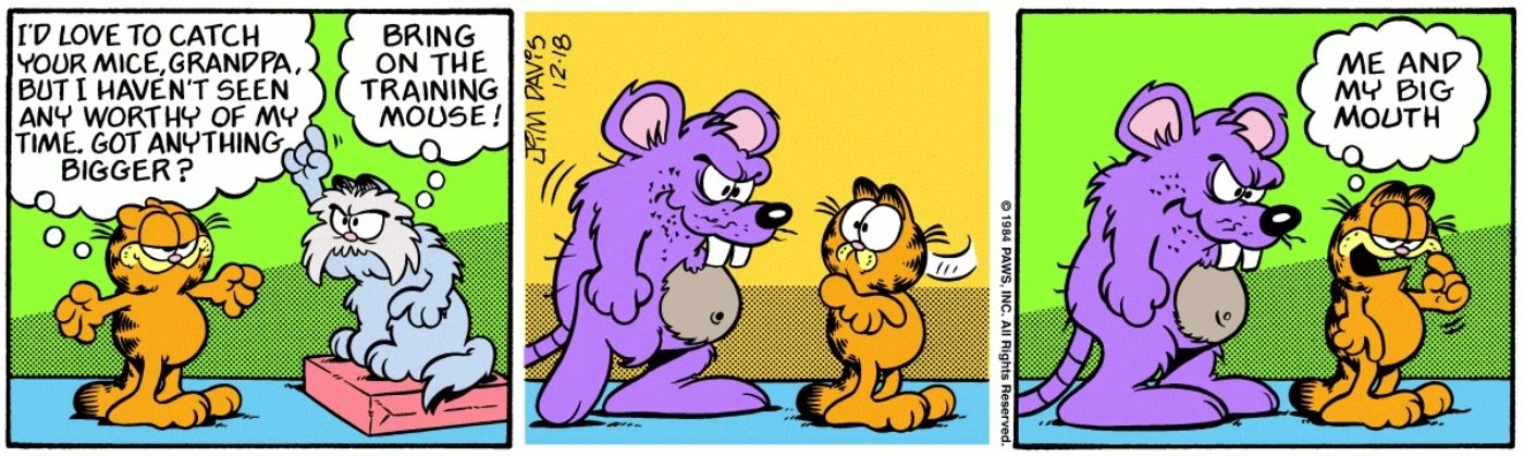 Was Andrew Garfields Grandfather The Creator Of Garfield Comics
