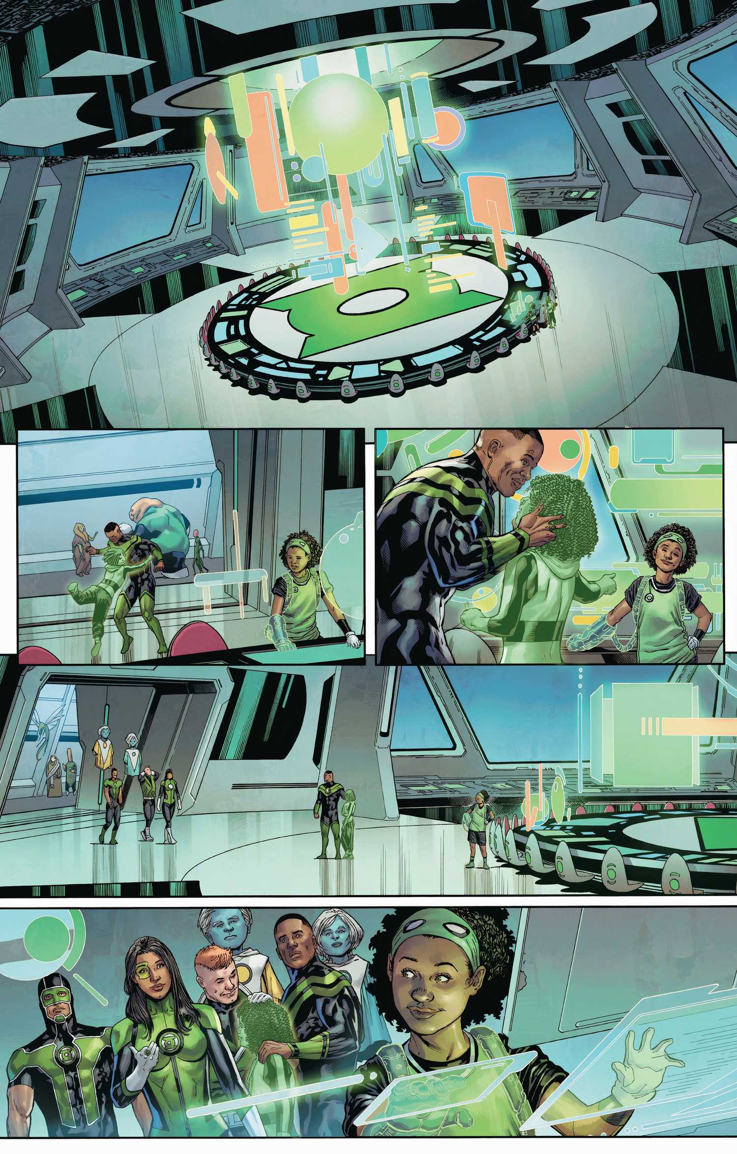Interview: Jeremy Adams and Morgan Hampton on Rebuilding GREEN LANTERN ...