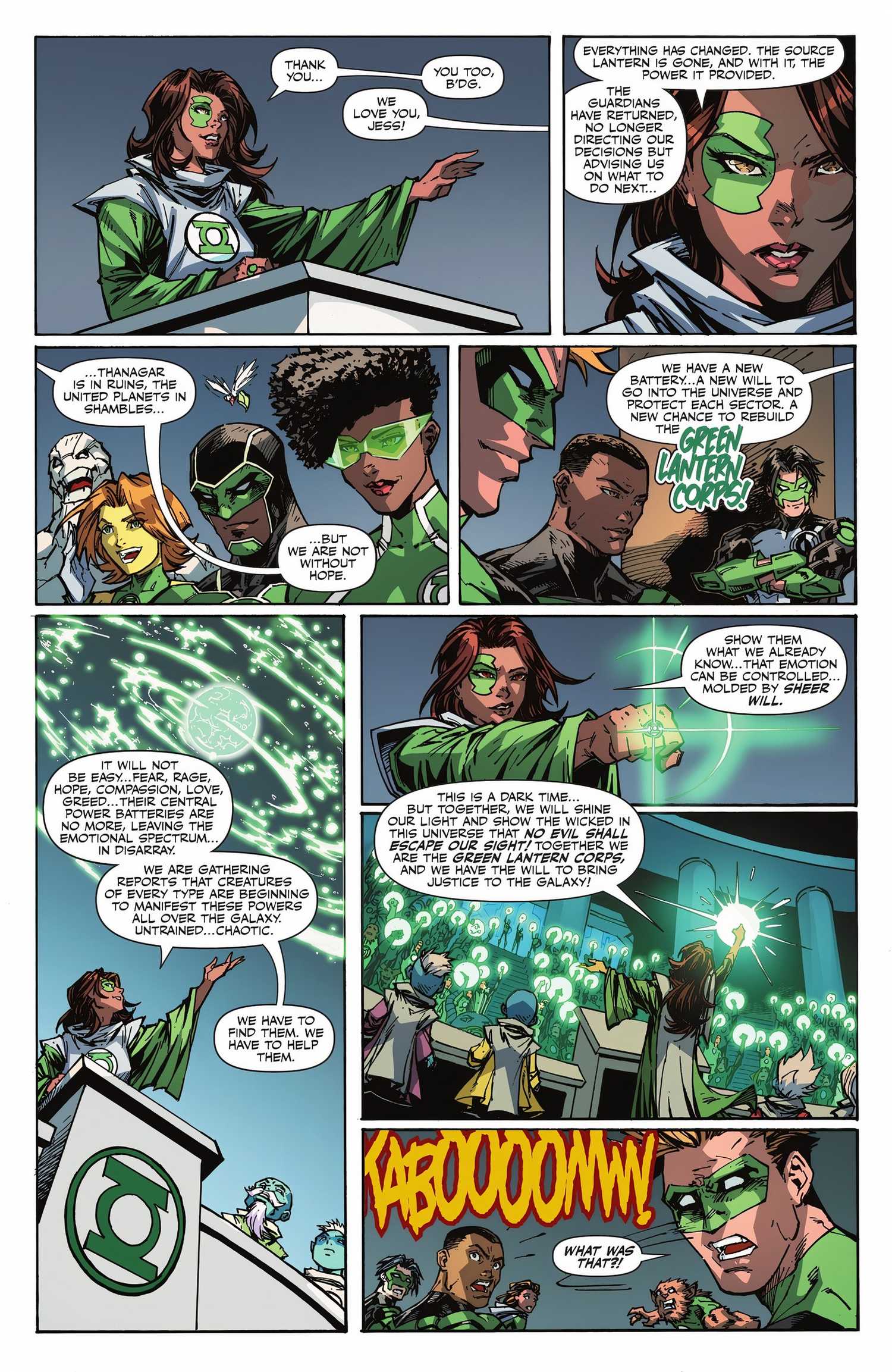 The Green Lantern Corps Welcomes a New Leader, And We're Already Sold
