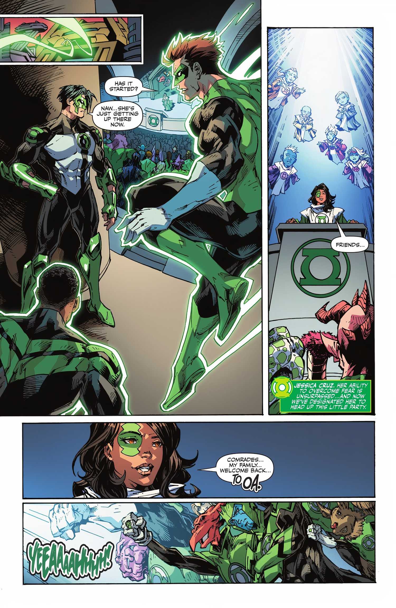 The Green Lantern Corps Welcomes a New Leader, And We're Already Sold