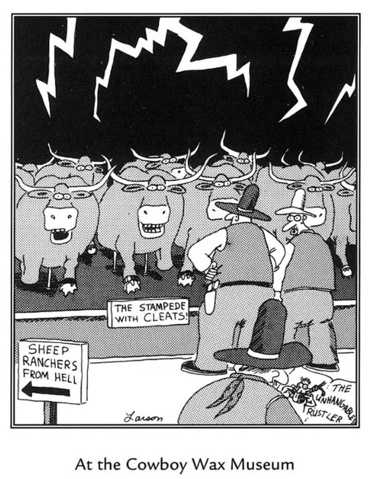 Love Cows? These 10 Dark Far Side Comics Will Make You Think Otherwise