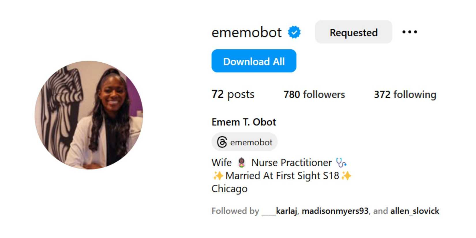 Are Emem Obot & Brandon Williams Still Together After Married At First Sight Season 18?