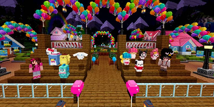Minecraft x Hello Kitty Collab DLC Brings New Furniture, Quests, And ...