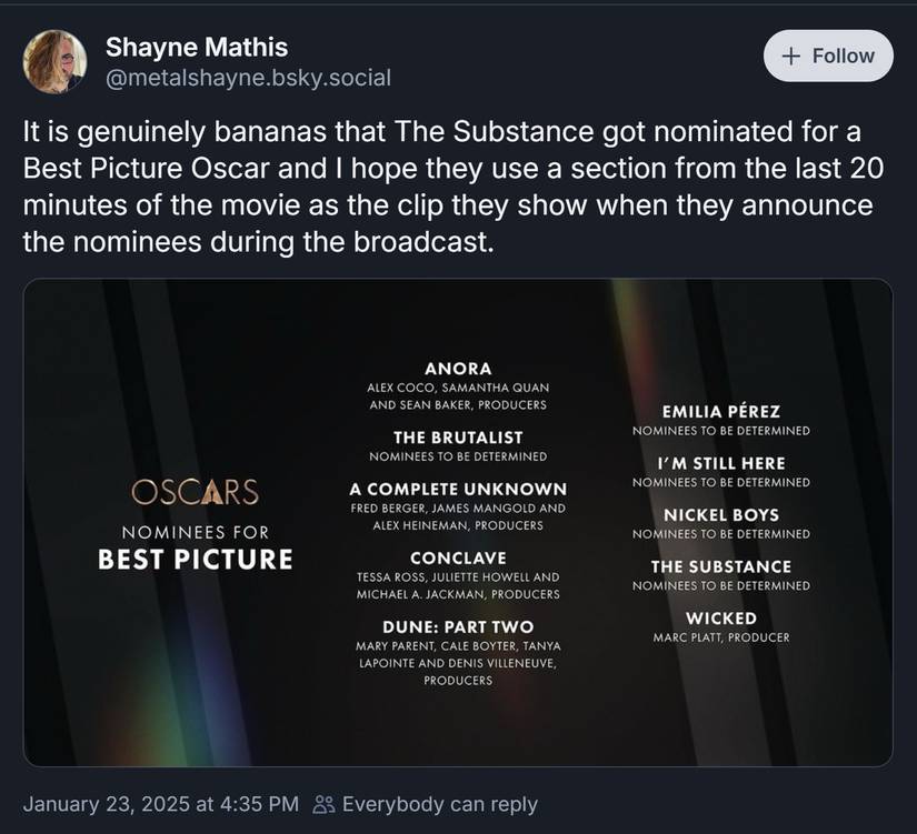 The Oscars Just Nominated A Full-On Horror Movie For Best Picture, And ...