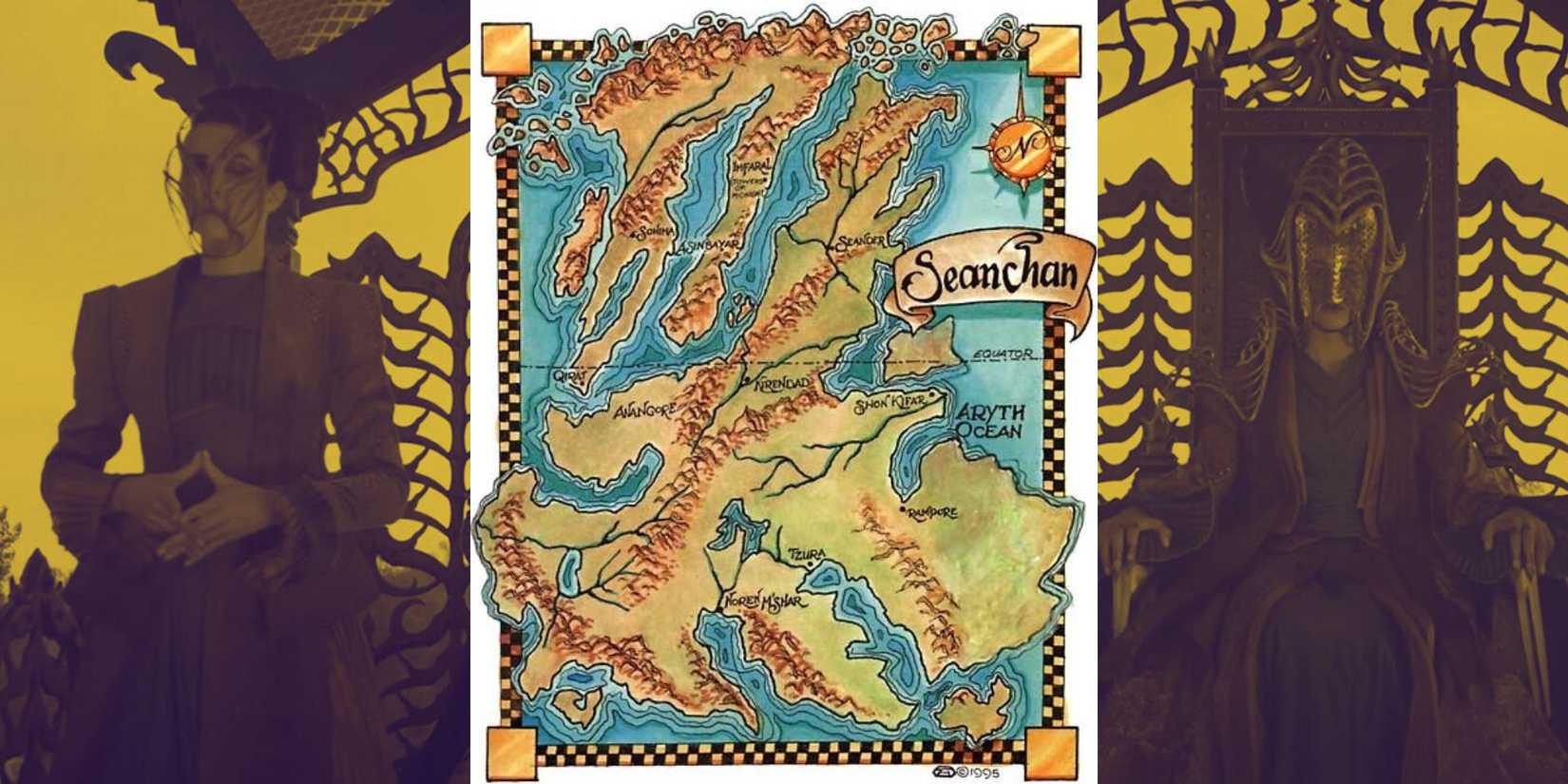 Wheel Of Time Map Fully Explained: All Major Book & Show Locations