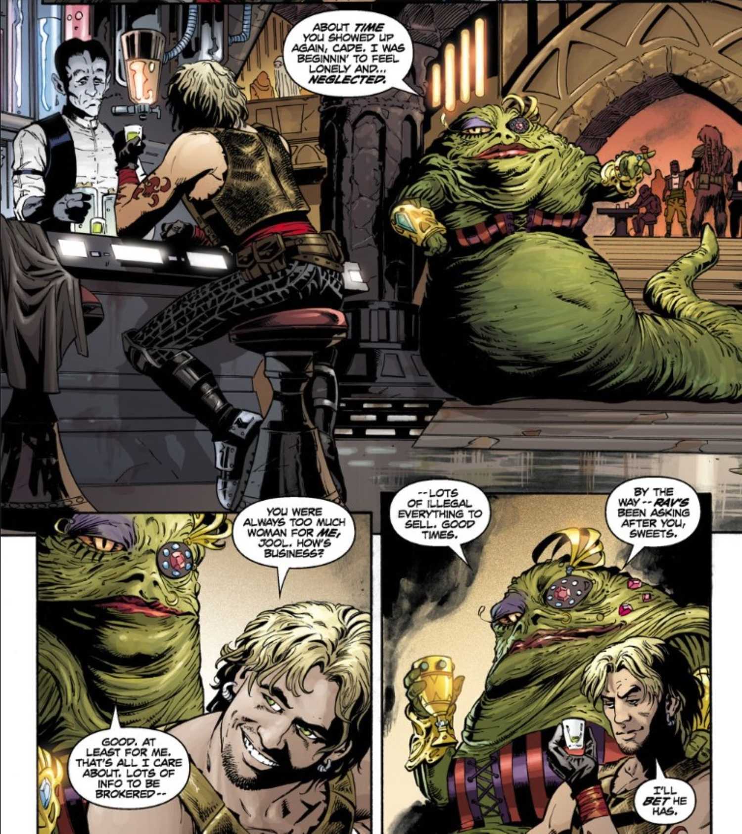 Can You Make Jabba the Hutt Sexy? Believe It or Not, Star Wars Did Try