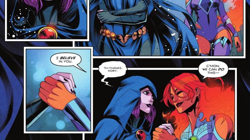 I Admit It: Starfire and Raven Really Set the DC Universe's Friends Goals