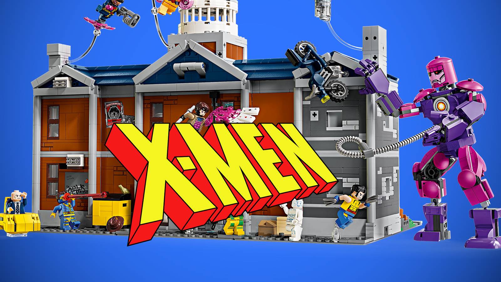 LEGO Partners With X-Men on Marvel's Best Set Yet: The X-Mansion