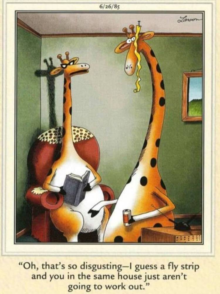 8 Clever Far Side Comics That Prove Giraffes Are the Best