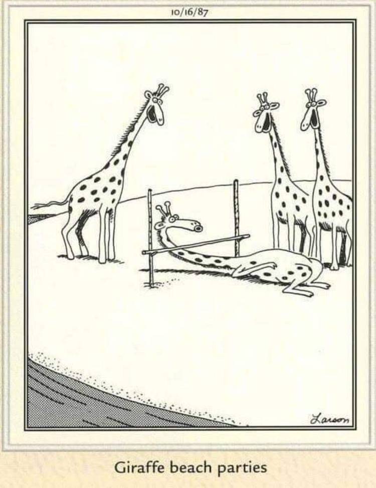 8 Clever Far Side Comics That Prove Giraffes Are the Best
