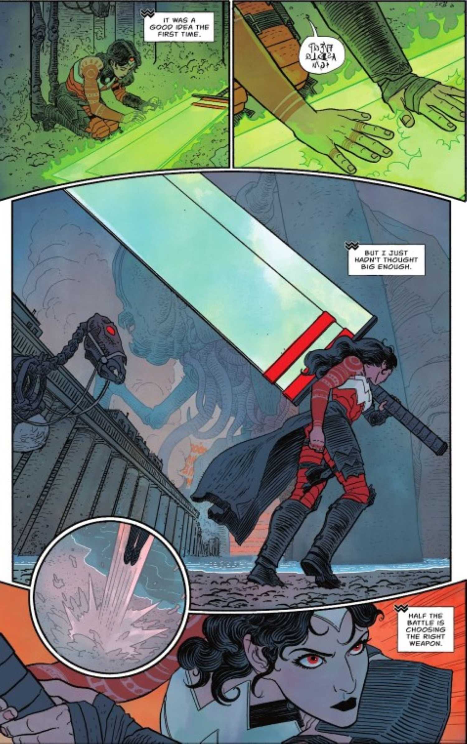 From Final Fantasy to Berserk: Why Wonder Woman's New Weapon Makes Her ...