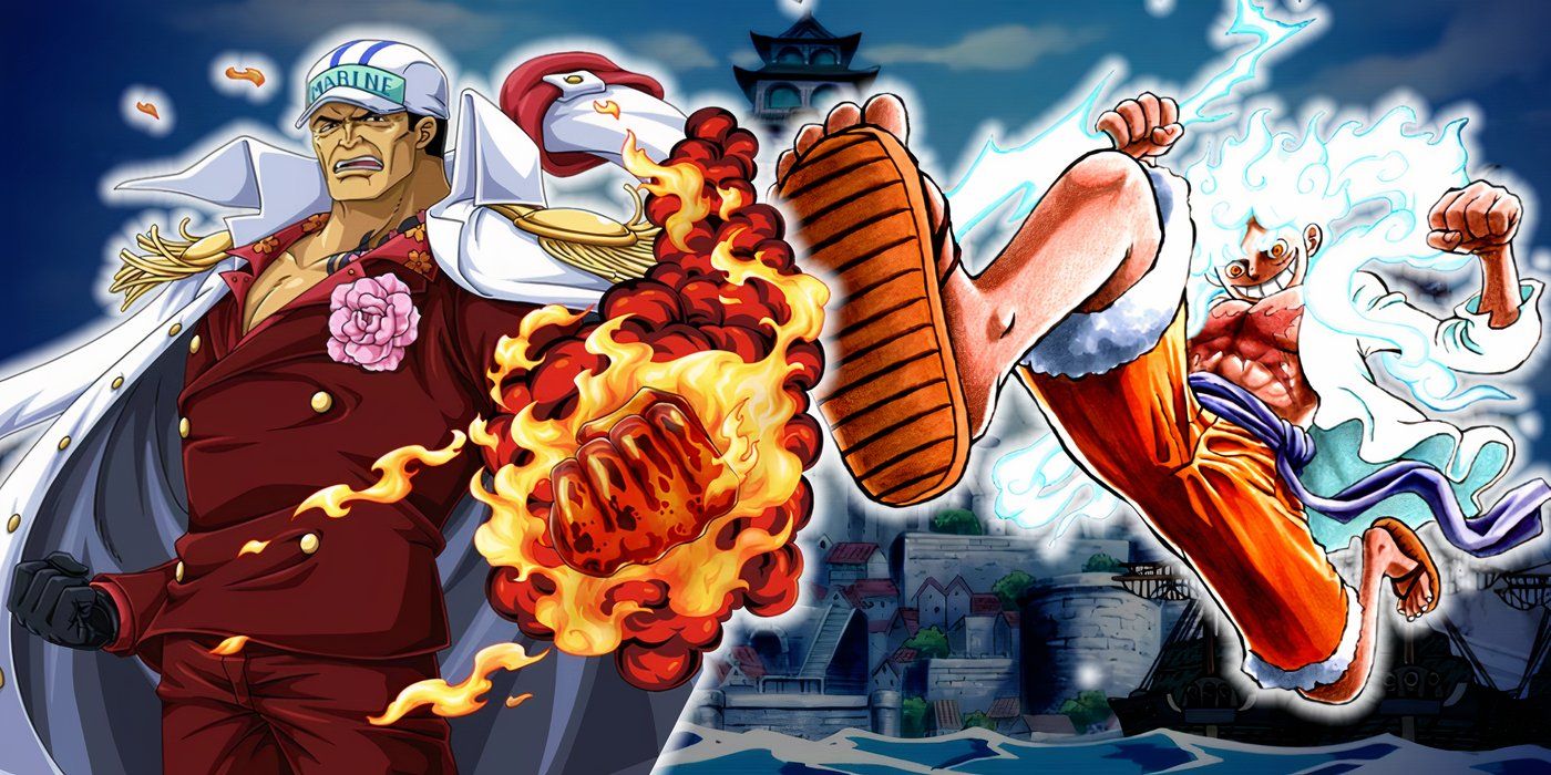 Luffy Vs Akainu