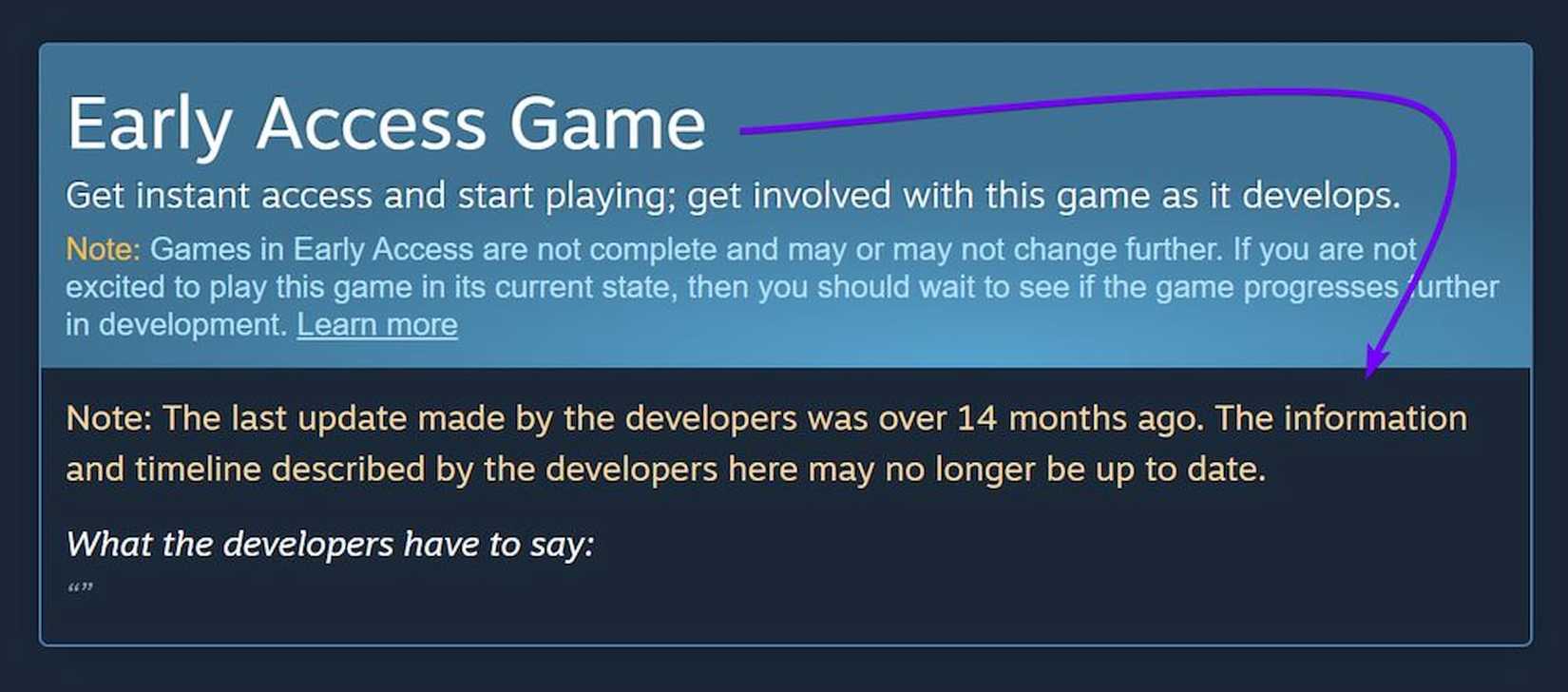 Steam Has A New Feature That Makes Worrying About Early Access Titles Being Abandoned A Thing Of ...