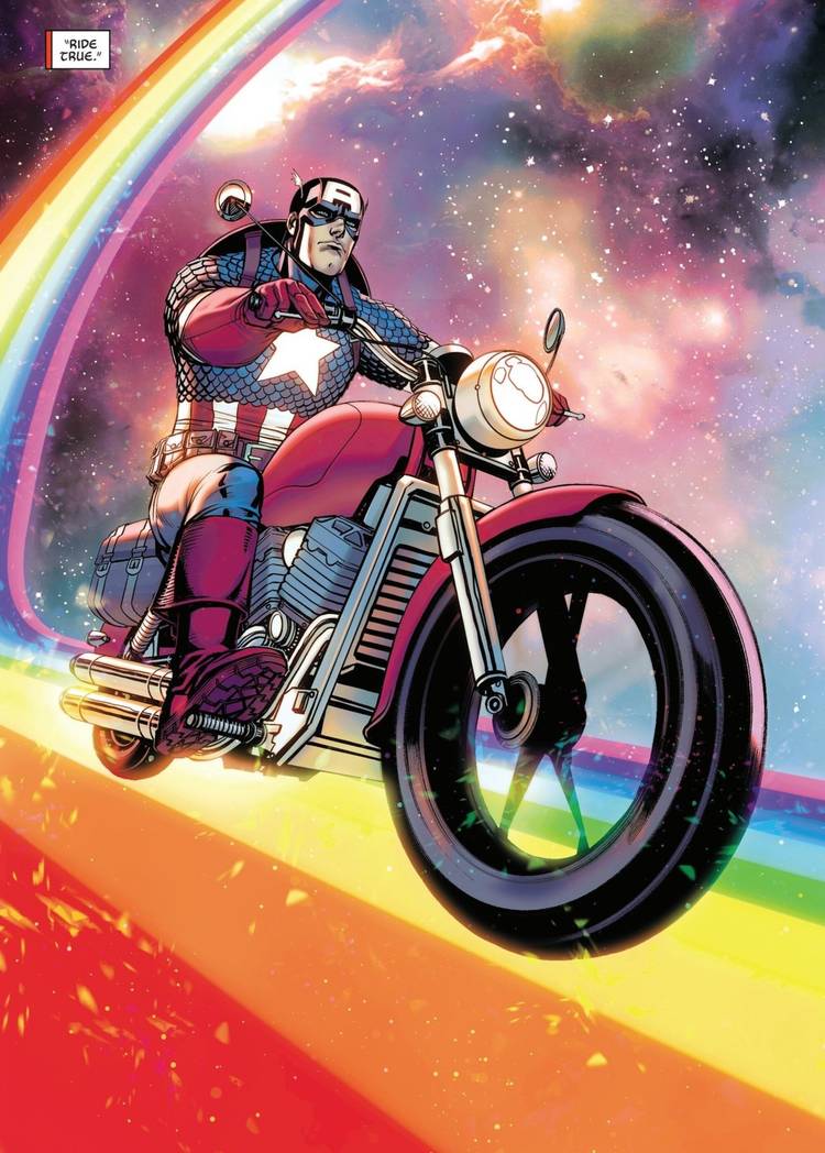 Captain America’s Motorcycle Just Got a Permanent Upgrade Every Mario ...