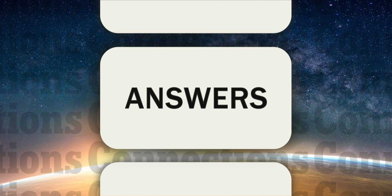 Today's Connections Hints & Answers For February 20, 2025 (Puzzle #620)