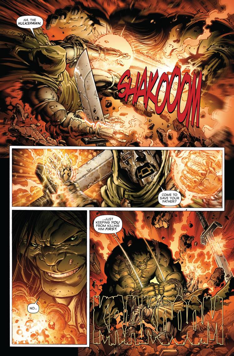 Hulk vs Doctor Doom: You Won't Believe the Real Winner of This Throwdown