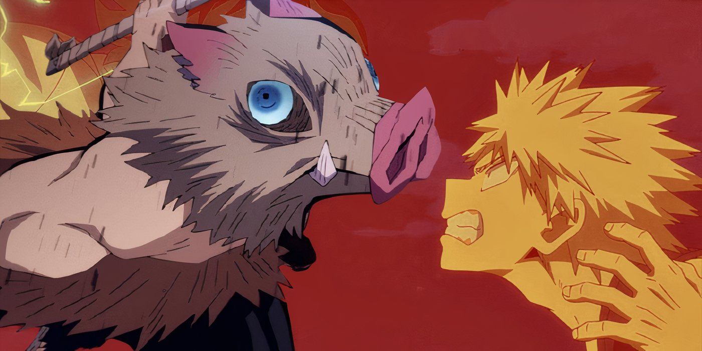 Demon Slayer Meets My Hero Academia in Epic Short as Bakugo Tests ...