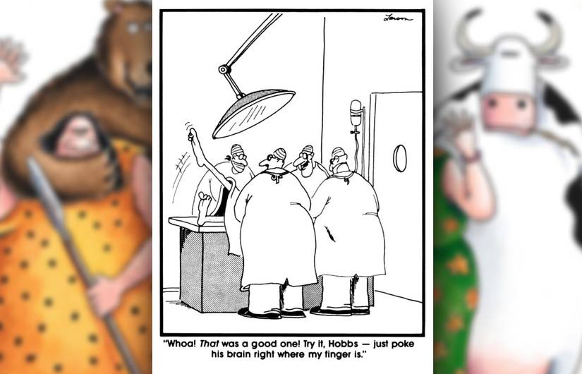 10 Funniest Far Side Comics That Somehow Make Brains Hilarious