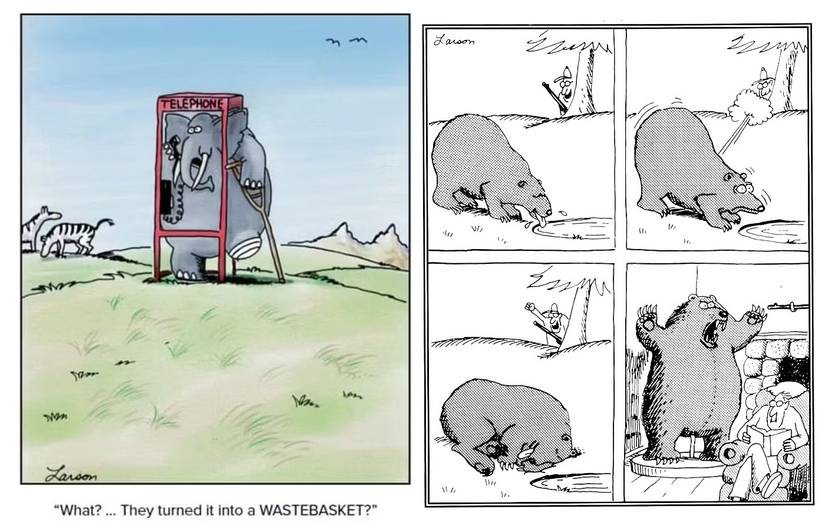 10 Funniest Far Side Comics That Somehow Make Brains Hilarious