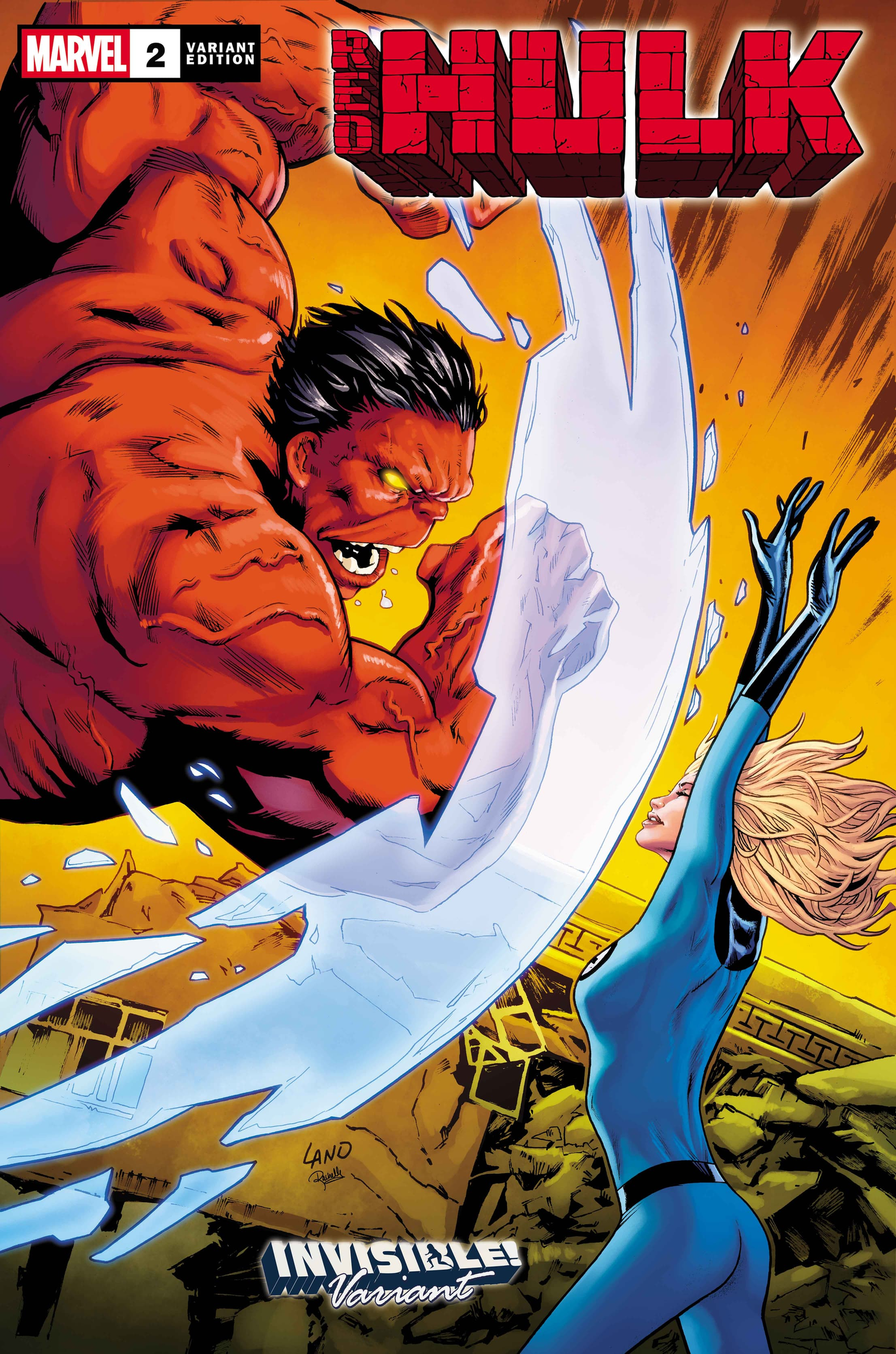 Invisible Woman vs Red Hulk Proves the World Should Never Underestimate ...