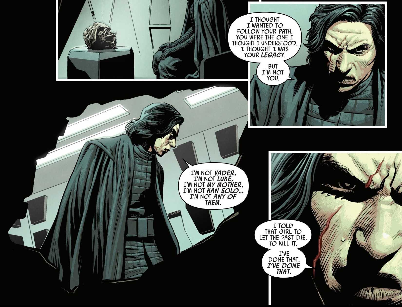 Finally, Star Wars Admits It: Kylo Ren Really Is a Bit of a Crybaby