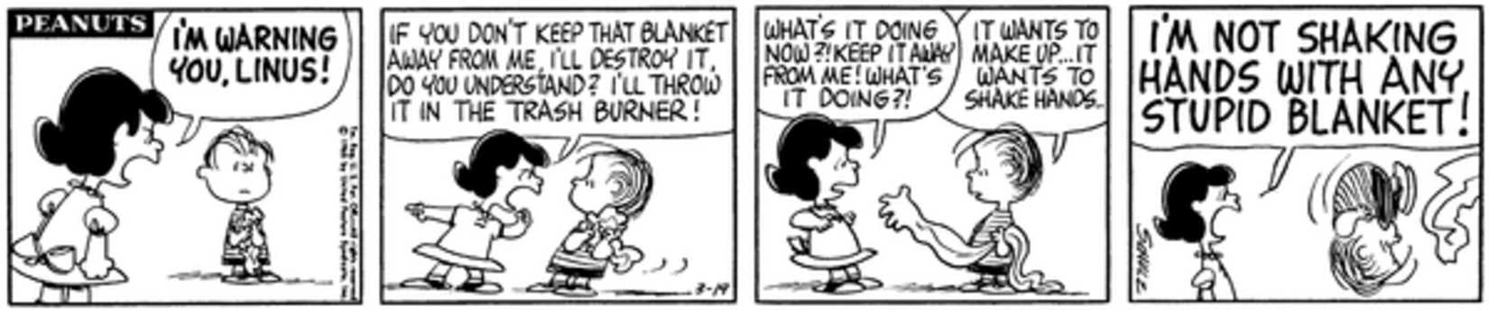 Peanuts: Lucy Is the Ultimate Bossy Big Sister, and These Hilarious ...