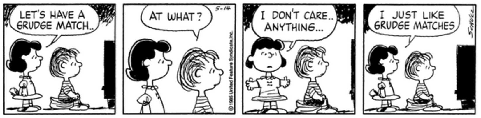 Peanuts: Lucy Is the Ultimate Bossy Big Sister, and These Hilarious ...