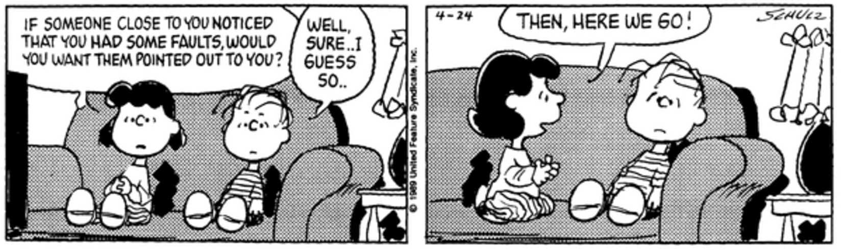 Peanuts: Lucy Is the Ultimate Bossy Big Sister, and These Hilarious ...