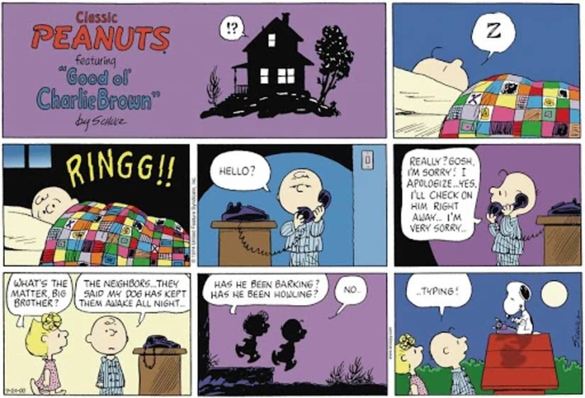 Can't Sleep? Charlie Brown Knows How to Help and These Peanut Comics ...