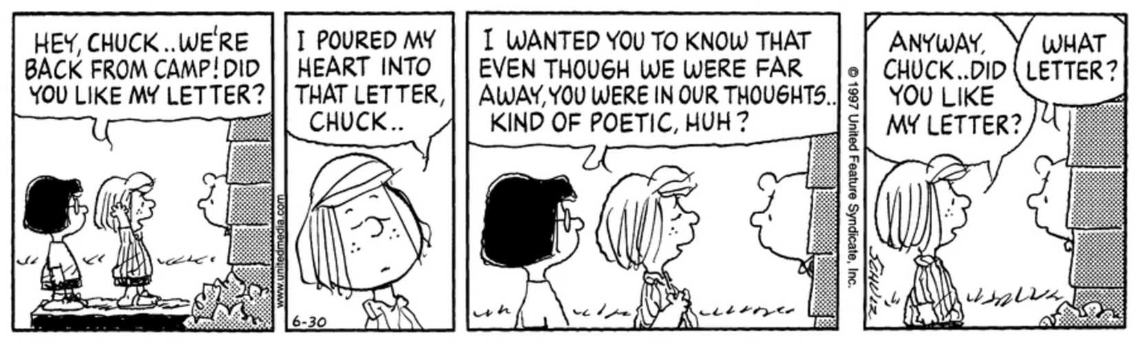 Love Is Hard, And These Peanuts Comics Prove Charlie Brown Knows It