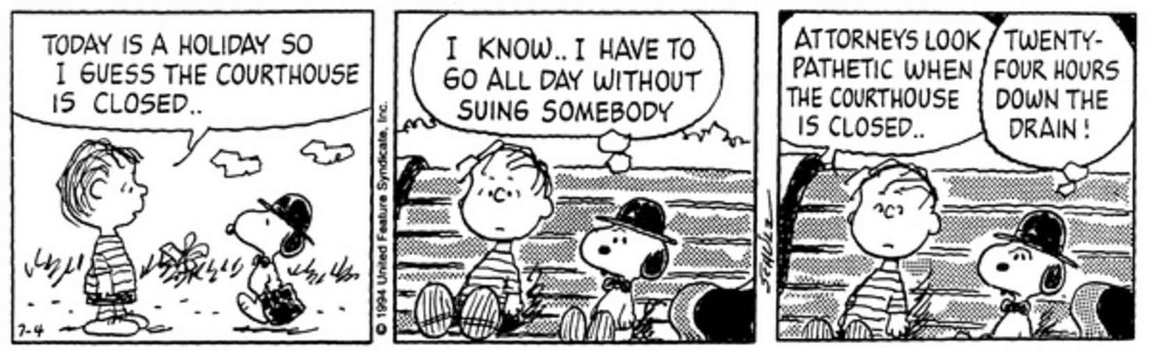 Law & Disorder: 10 Hilarious Comics That Prove Snoopy Is the Best Lawyer