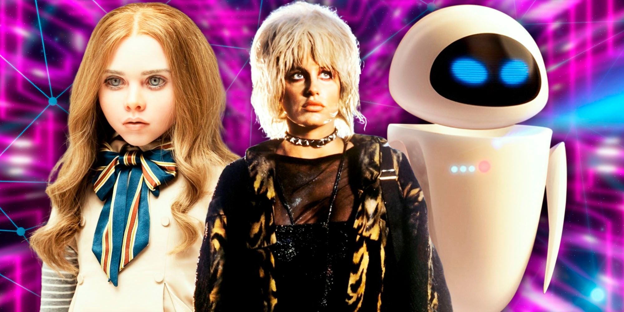 The 15 Best Female Robots In Movies & TV, Including M3GAN & Wall-E's Eve