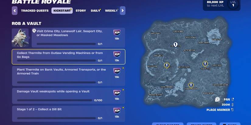 Fortnite: Chapter 6 Season 2 - All Outlaw Vending Machine Locations