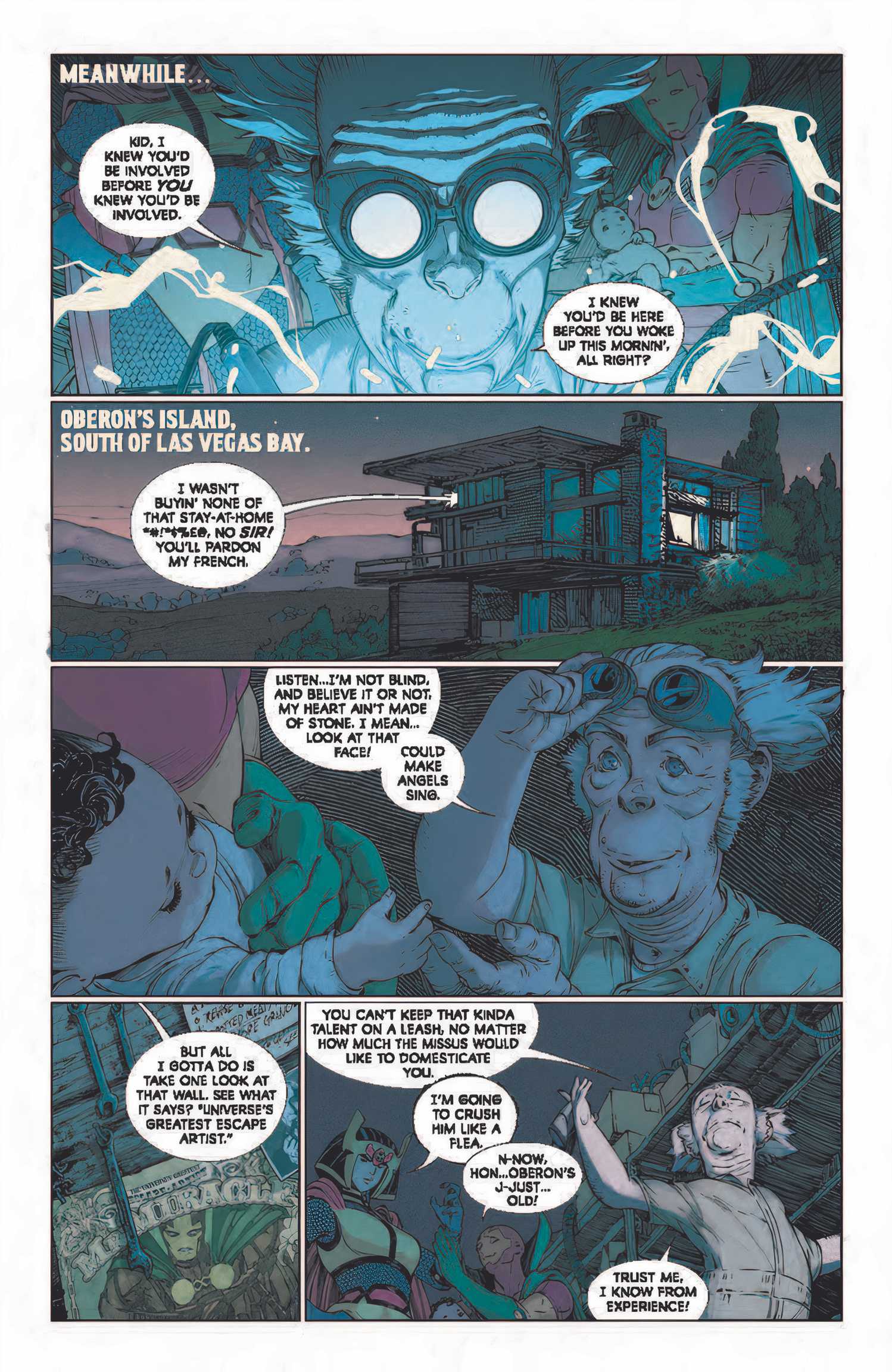 Interview: THE NEW GODS’ Creative Team Discusses Building Up DC’s ...