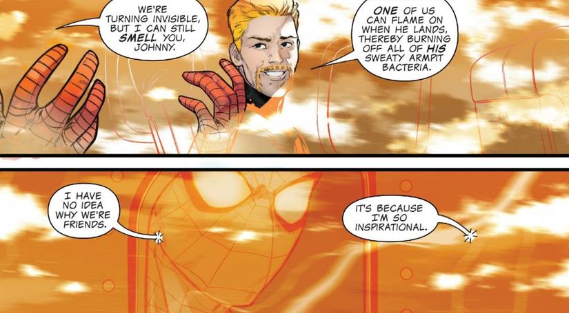 mark johnny spiderman