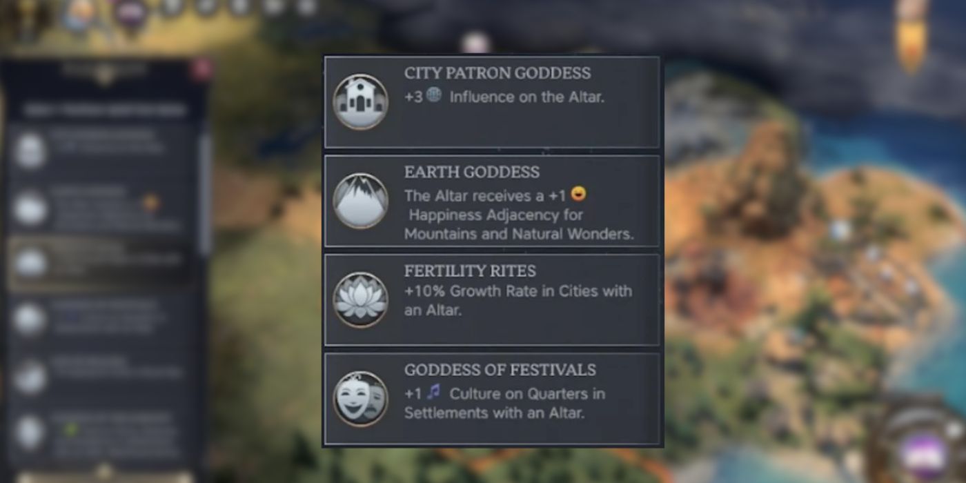 Civ 7: Best Pantheon Beliefs