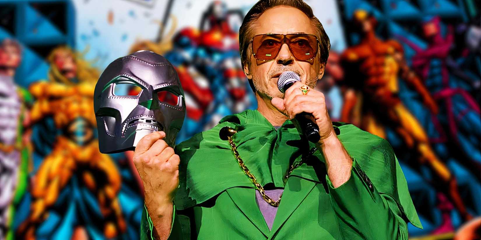 Doctor Doom Unleashes a Comic-Accurate Cosplay That Robert Downey Jr ...