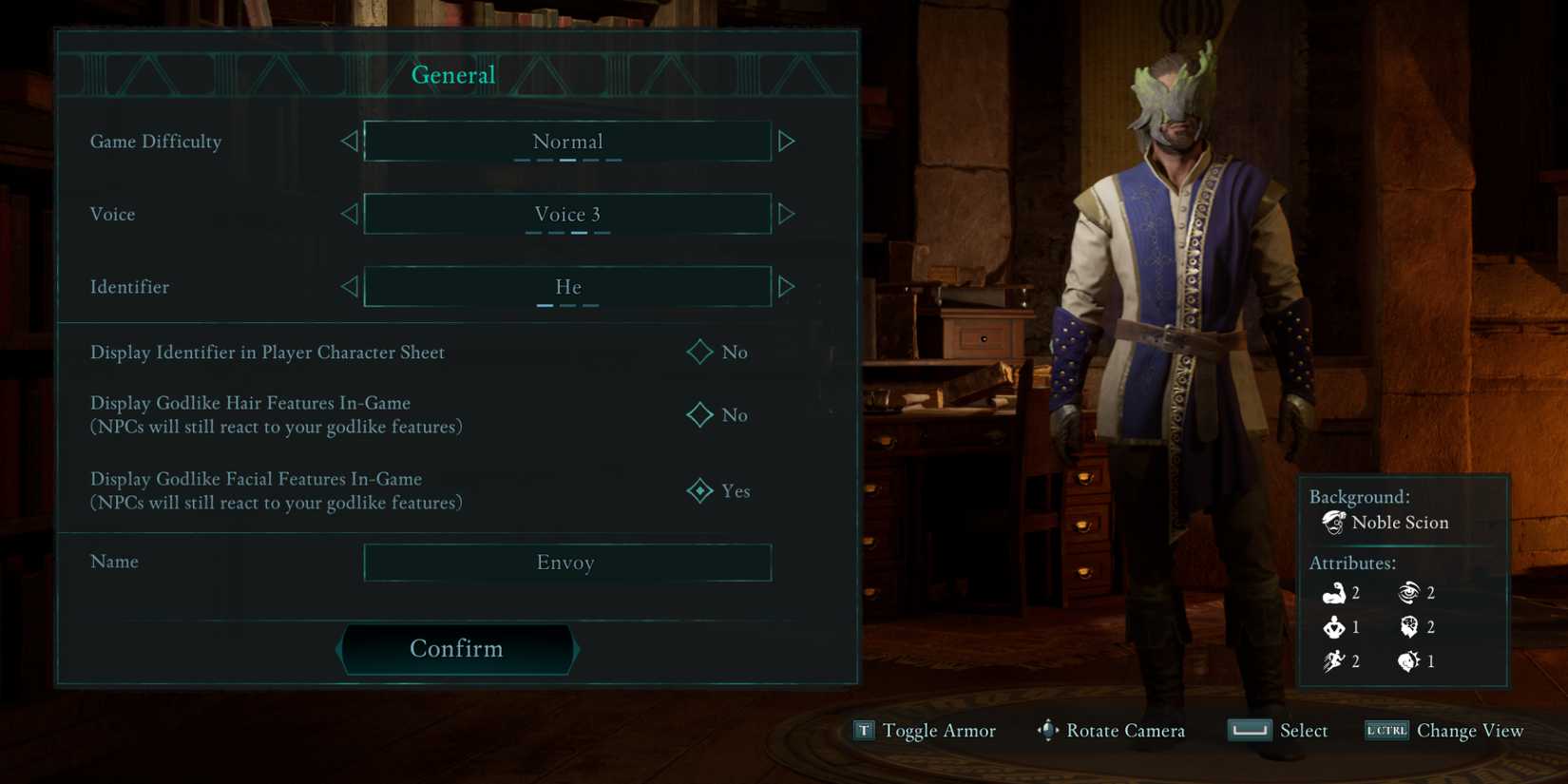 Should You Display Godlike Facial And Hair Features In-Game In Avowed?