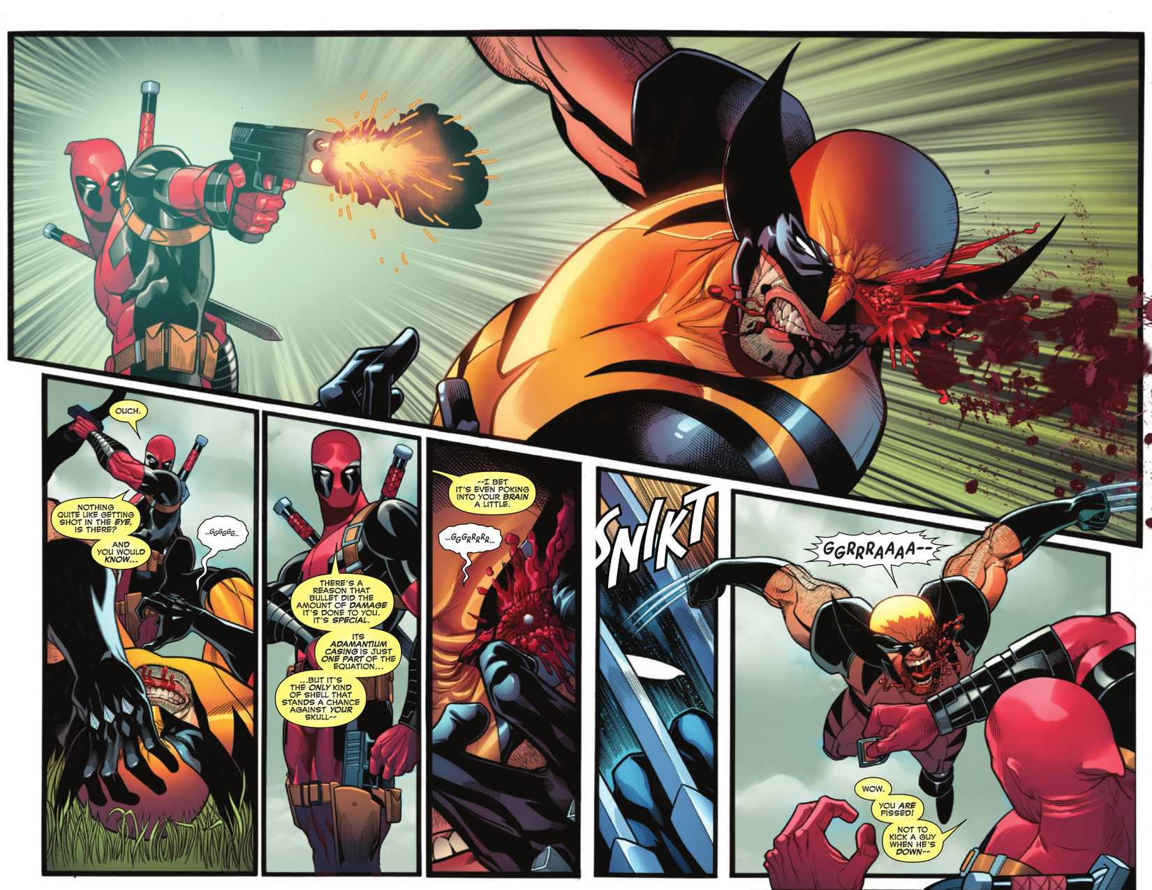 Deadpool Knows How to Get Around Wolverine's Healing Factor, But It Is ...