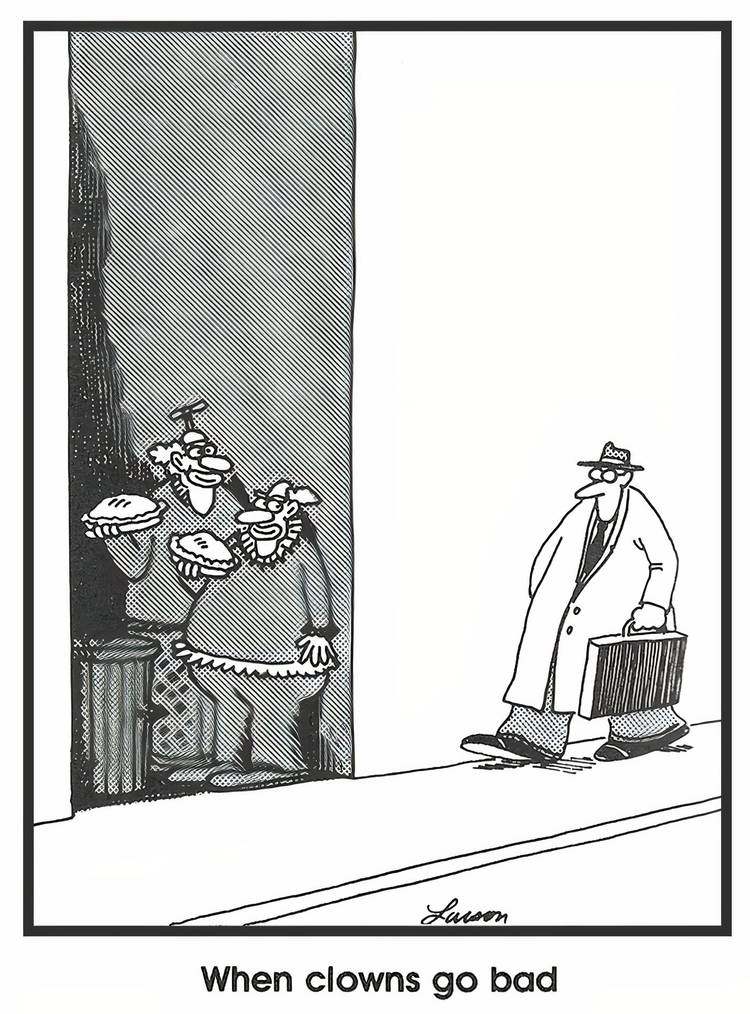 Nothing Good Happens in a Dark Alley and These Funny Far Side Comics ...