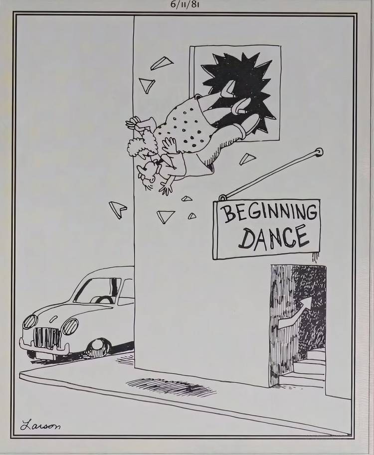 10 Funny Far Side Comics That Will Make You Want to Hit the Dance Floor