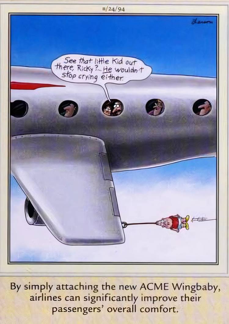 10 Hilarious Far Side Comics Starring the World’s Worst Pilots