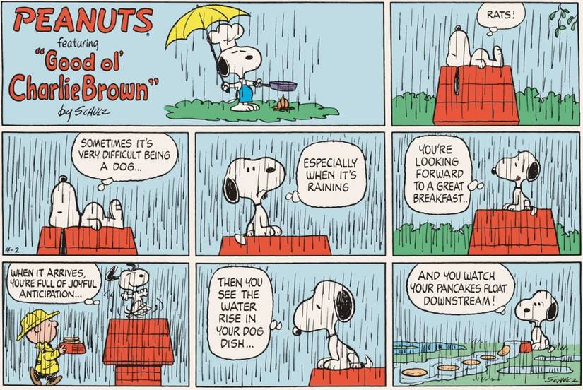 8 Perfect Peanuts Comics You Should Save For a Rainy Day