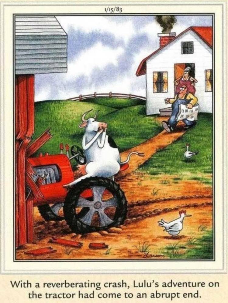 10 Iconic Far Side Comics About the Perils Of Farming