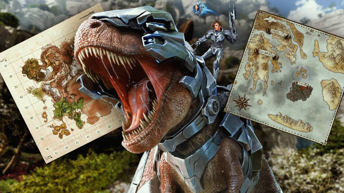 Ark: Survival Ascended Astraeos Map Size Compared to Ragnarok