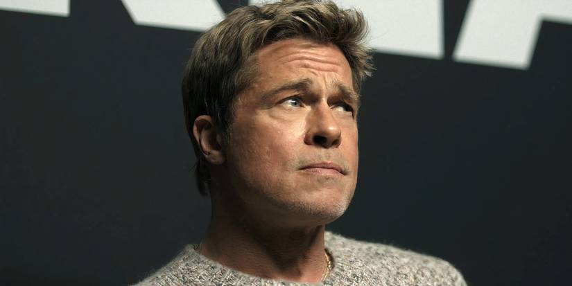 Brad Pitt Races For Glory & Clashes With A Young Driver In Full Action ...