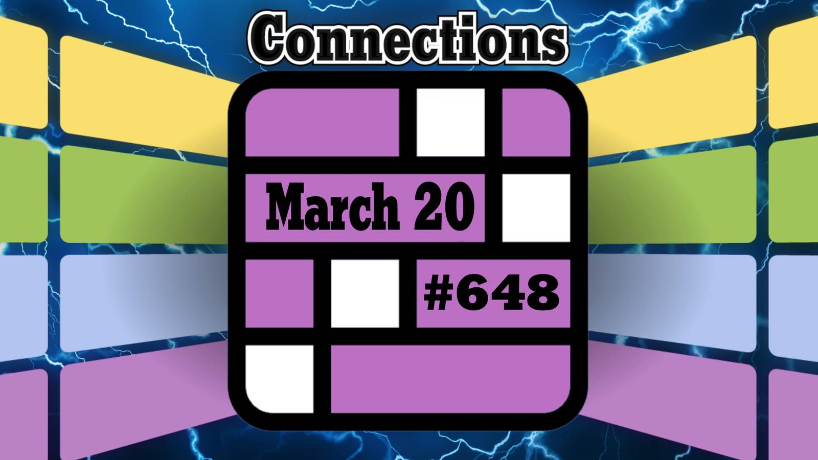Today's Connections Hints & Answers For March 20, 2025 (Puzzle #648)